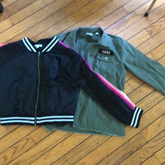 Target | Jackets & Coats | One Black Bomber Jacket And One Unique ...